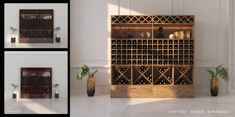 Kích Thước Tủ Rượu Tiêu Chuẩn Như Thế Nào? - VintageDecor